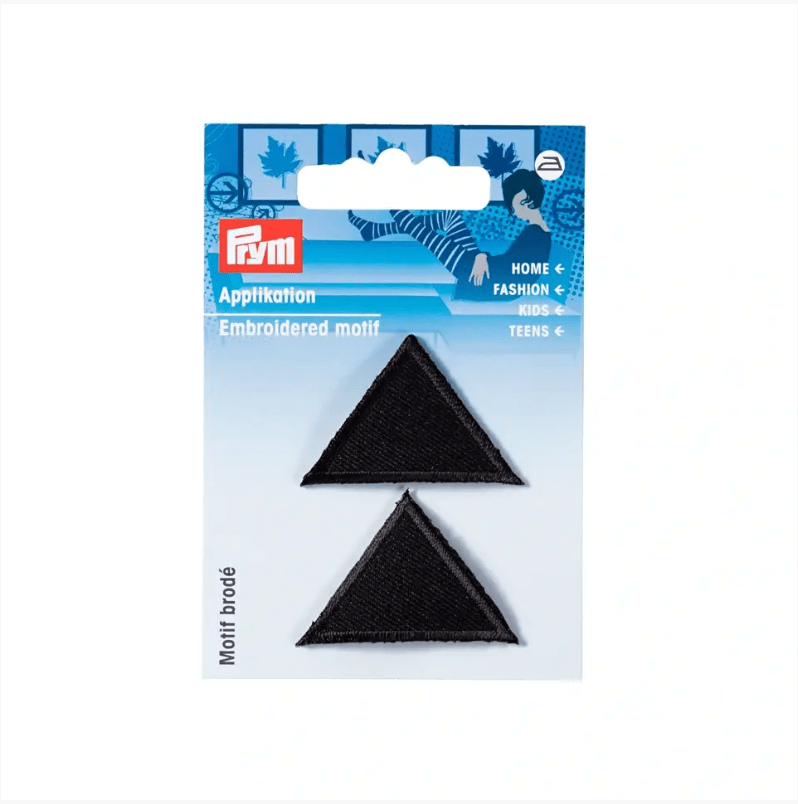 Prym Iron-On Triangles: Small Polyester Patches | Shop Now